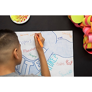 Prang (Formerly Art Street) Art & Easel Roll, White, 18" x 75', 1 Roll