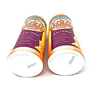 Metamucil Sugar Free Fiber Supplement, Orange Smooth 260 Servings