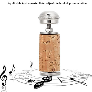 Flute Accessories,Gemeinhardt Flute Cork,Flute Headjoint Cork Plug Flute Stopper Plug and Crown Repair Parts for Flutes Musical Instrument Flute Crown Replacement gemeinhardt flute screw