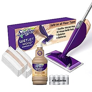 Swiffer WetJet Wood Floor Mopping and Cleaning Starter Kit