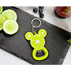 Disney Mickey Mouse Fruit Bottle Opener Keychain