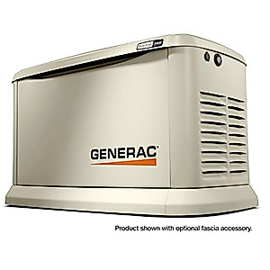 Generac 7210 24kW Air Cooled Guardian Series Home Standby Generator with 200-Amp Transfer Switch - Comprehensive Protection - Smart Controls - Versatile Power - Wi-Fi Connectivity - Real-Time Updates
