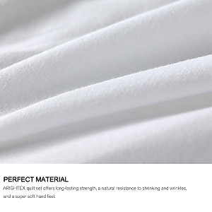 ARIGHTEX Sushi Duvet Cover Set, Blue, Kawaii Style Sushi Smiling Pattern, Decorative 3 Piece Bedding Sets with 2 Pillow Shams, Twin Size