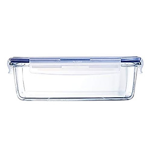 Luminarc 3.4 Cup Pure Box Active 6-Piece Food Storage Rectangle Set, Clear