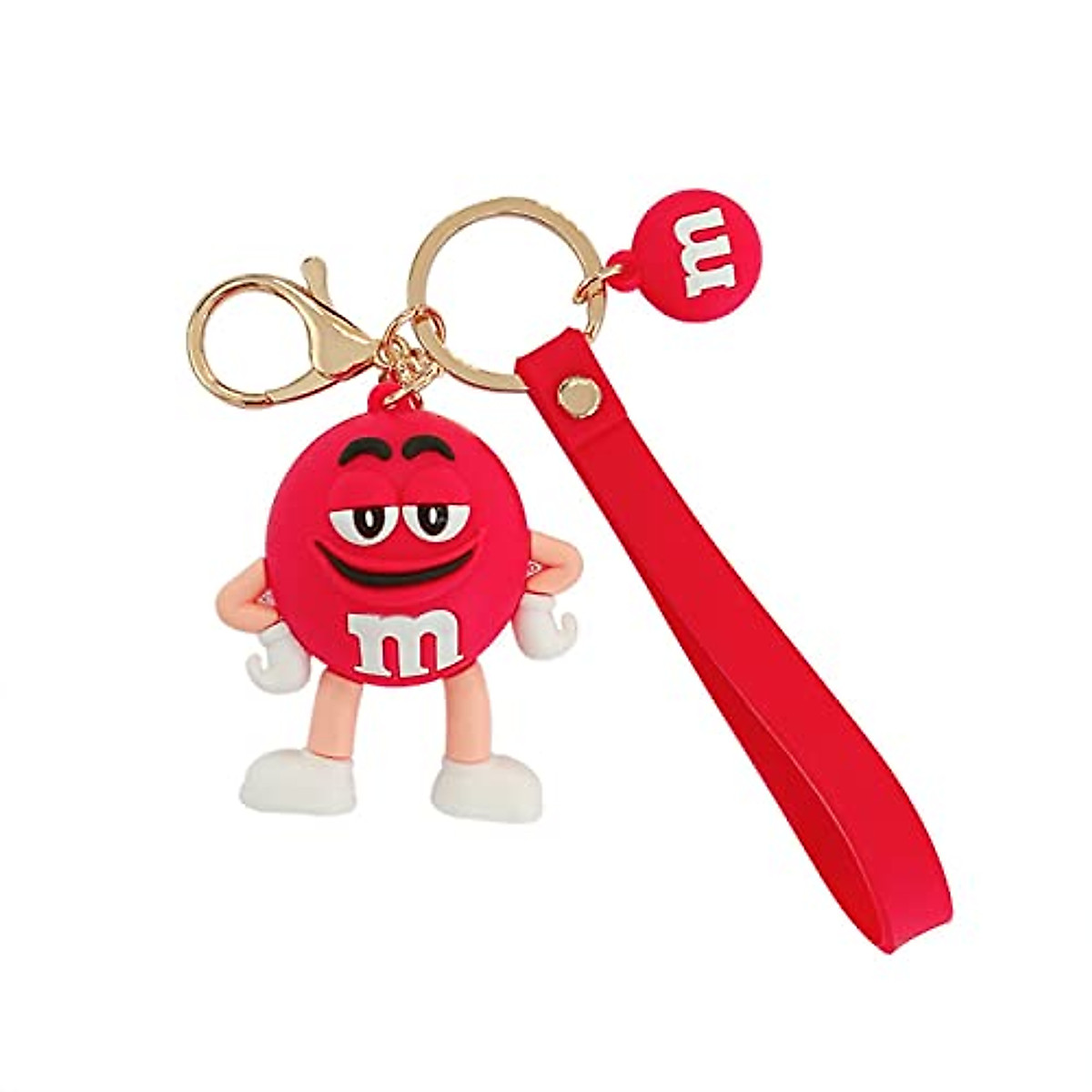 Cute Silicone Case for Samsung Galaxy Buds Live/Buds pro/Buds2 Case Wireless Bluetooth Earphone Case Protective Case Box Bag with Matching Pendant Gifts for Boys and Girls (Red)