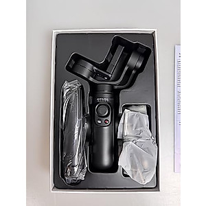 INKEE Falcon Plus Action Camera Gimbal Stabilizer Compatible with GoPro Hero 12/11/10/9/8/7/6/5, OSMO Action,Insta360,Support GoPro Media Mod 9H Battery Life, with Tripod and Extension Rod Kits