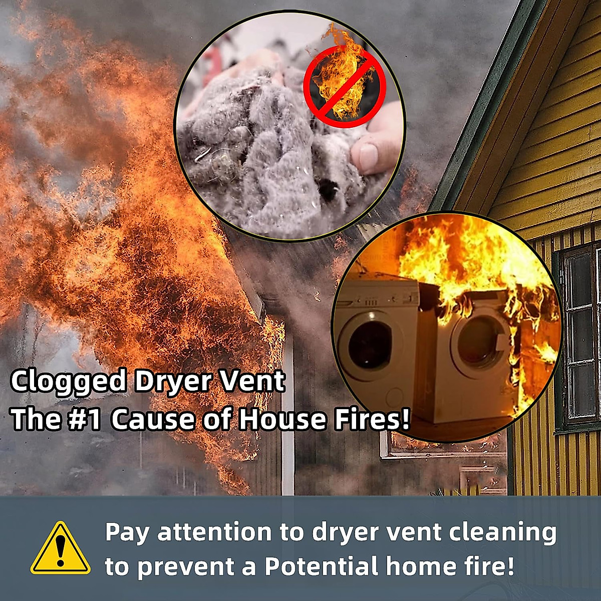 JEDELEOS Dryer Vent Cleaner Kit for Shark Navigator & Rotator NV350 NV351 NV352 NV353 NV360 NV500 NV501 NV752 NV751 Series Vacuum Attachment Flexible Crevice Tool Dryer Vent Lint Remover