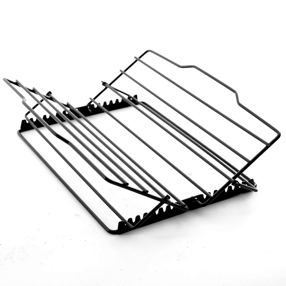 Norpro Nonstick Adjustable Roasting Rack Heavy Duty | Adjust to 7 positions | 2-Count