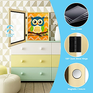 [2-Pack] Kids Art Frames, 8.5x11 Front Opening Kids Artwork Frames Changeable, Gold Artwork Display Storage Frame for Wall, Holds 50 Pcs, for 3D Picture, Crafts, Children Drawing, Hanging Art,