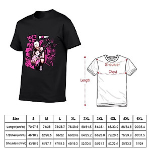 Mens Shirts Graphic Shirt for Men Casual Hip Hop T Shirt Short Sleeve Tees Couples Crewneck Tops L