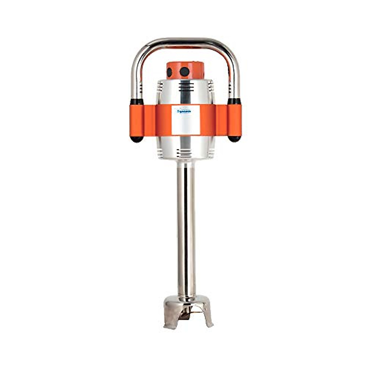 Dynamic Mixers SMX350ES Immersion Blender, Orange, 4.5" Diameter at bell (bottom of unit), 4.95" Diameter at top, 24.36" High