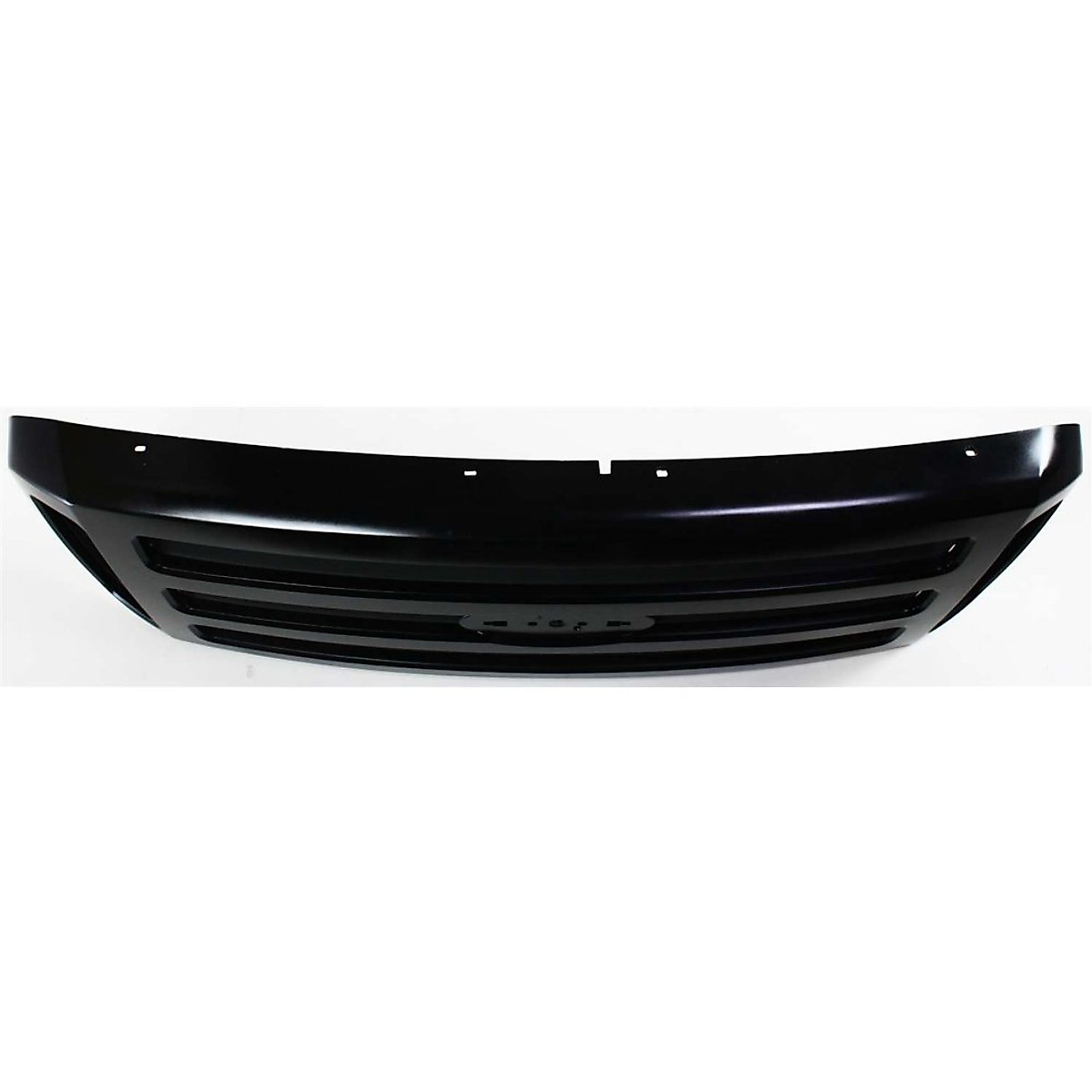 Evan Fischer Grille Assembly Compatible with 2005-2007 Ford F-250 Super Duty, Fits 2005-2007 Ford F-350 Super Duty, Fits 2005-2007 Ford F-450 Super Duty Painted Black Shell and Insert FO1200457