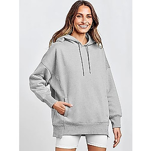 ANRABESS Hoodies for Women Oversized 2023 Fleece Casual Hooded Drop Shoulder Baggy Sweatshirt for Teen Girls Long Sleeve Fall Winter Warm Y2K Gym Outfit Fashion Preppy Clothes Pocket 1190-yanhui-S