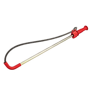 RIDGID 59787 Model K-3 Toilet Auger with Unclogging 3-Foot Snake and Bulb Head