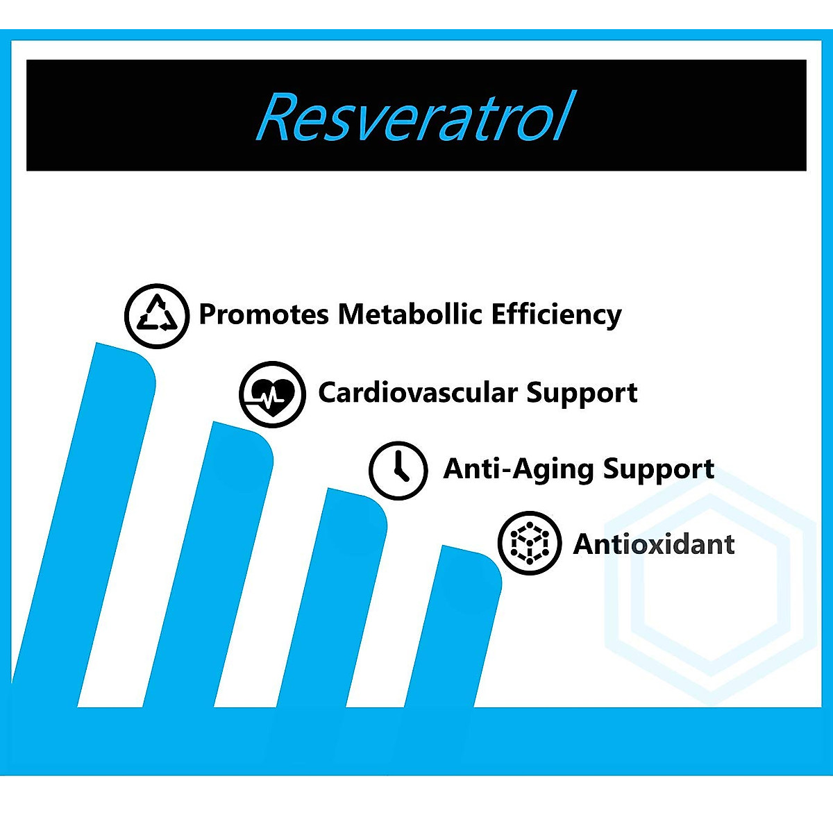 Flambeau Labs Resveratrol 1200mg Per Serving | Anti-Aging, Antioxidant, Metabolic Efficiency, Cardiovascular Support
