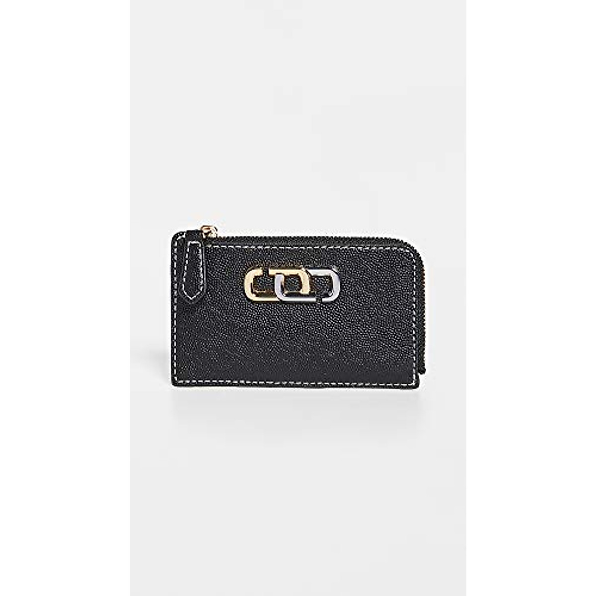Marc Jacobs Women's Small Top Zip Wallet, Black, One Size