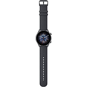 Amazfit GTR 3 Pro Smart Watch for Men,12-Day Battery Life, Alexa Built-in, Bluetooth Call & Text, GPS & 150 Sports Modes, 1.45”AMOLED Display, Fitness Watch with SpO2 Heart Rate Tracker, Black
