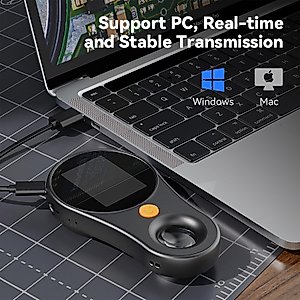Digital Microscope Fixed Focus-200X Pocket Magnifying Glass, 3-Level Adjustable LED Lights Portable Handheld Mini Microscope,USB Compatible with, Windows, Mac OS