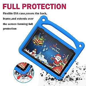 2021 Fire HD 10 & 10 Plus Tablet Case for Kids(11th Generation, 2021 Release)-Lightweight Shockproof Kid-Proof Cover with Stand for All-New Amazon Kindle Fire HD 10 Kids Tablet & Kids Pro Tablet-Blue