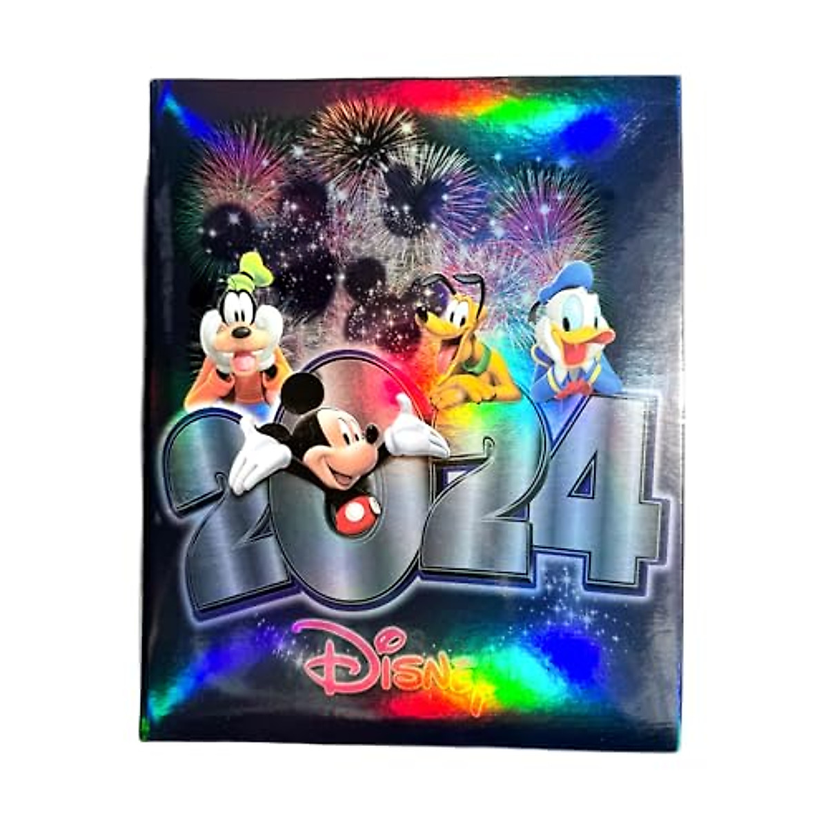 7STAR 2024 Fireworks Photo Album 8.75" X 7" Holds 200 Photos 4" X 6" - Scrapbook Album with Self-Adhesive Pages for Wedding, Birthday, and Vacation Memories