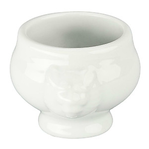 Bia Cordon Bleu Porcelain Lion's Head Bowl, 3.75 oz, Porcelain