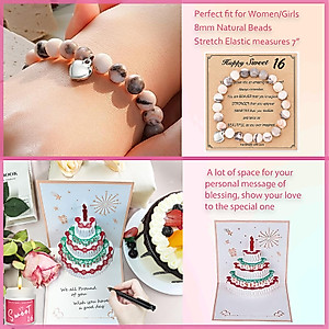 Sweet 16 Birthday Gifts For Girls, Happy 16th Birthday Gifts for Girls，Gifts for 16 Year Old Girl Best Friends Female Daughter Sister Her Girlfriend Coworker Birthday Unique
