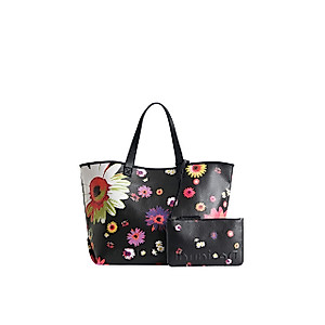 Desigual Accessories PU Shopping Bag, Black