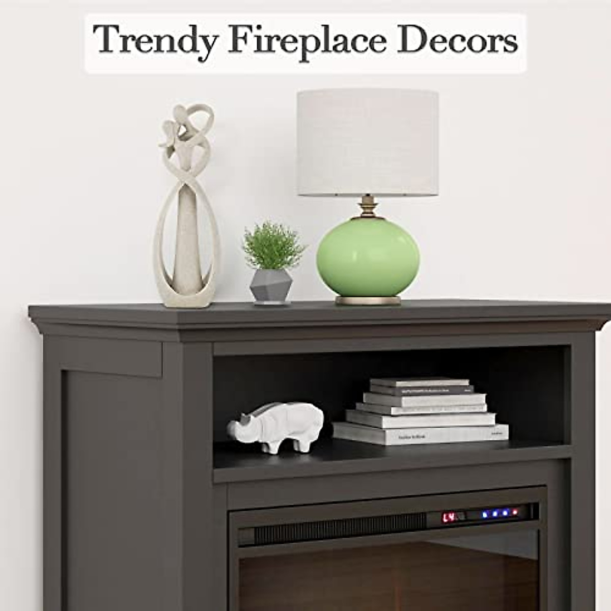 Trycooling Kissing Lovers Statue Abstract Sculpture Resin Statues for Home Decor Modern Home Office Desktop Shelf Bookshelf Decor