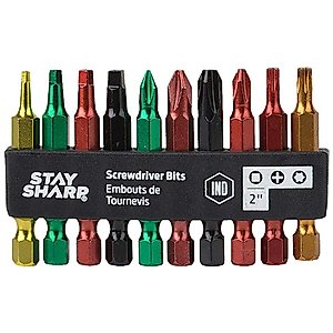 EAB Tool 75001 Stay Sharp 2-Inch Asst Bit Clip