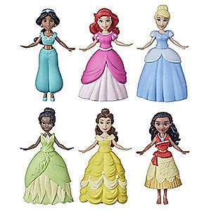 Disney Princess Secret Styles Surprise Princess Series 1, Mini Fashion Doll with Dress, Blind Box Collectible Toy for Girls 4 Years and Up