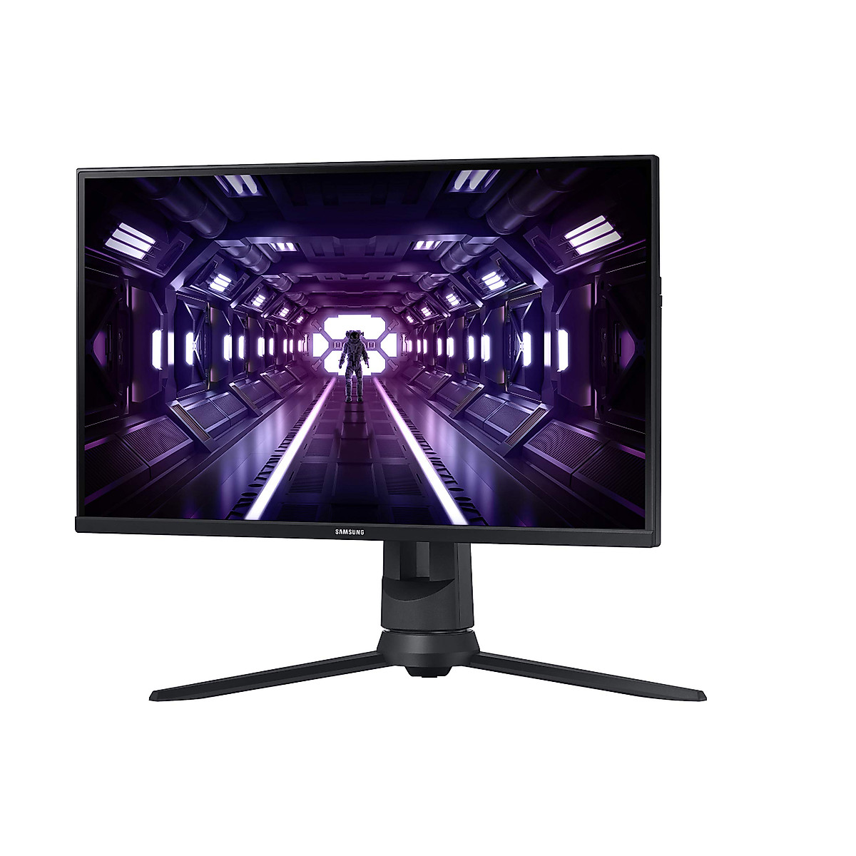 SAMSUNG Odyssey G3 Series 27-Inch FHD 1080p Gaming Monitor, 144Hz, 1ms, 3-Sided Border-Less, VESA Compatible, Height Adjustable Stand, FreeSync Premium (LF27G35TFBNXZA)