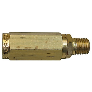 General Pump 100647 Inline High-Pressure Filter, 100 Mesh Screen, Brass, 8.0 GPM 5000 Maximum psi