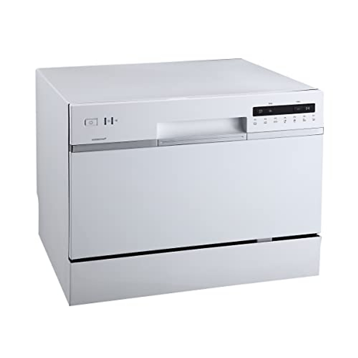 EdgeStar DWP62WH 6 Place Setting Portable Countertop Dishwasher - White