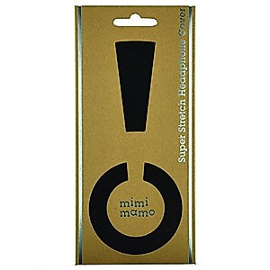 for Earpads Repair & Protection | Mimimamo Super Stretch Headphone Cover L Size (Black) May not fit All Headphones. Please Confirm Compatibility on Mimimamo's Website