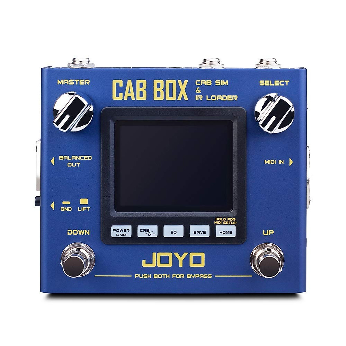 JOYO R-08 Cabinet Modeling and Power-amp Simulation Bundle with R-02 Overdrive Pedals for Electric Guitar Effects Most Frequently Combination Budget