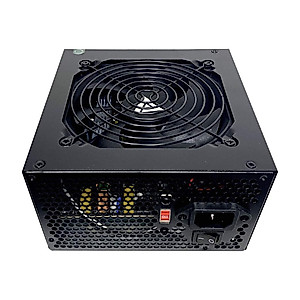 Apevia ATX-ES700W Essence 700W ATX Semi-Modular Gaming Power Supply with Auto-Thermally Controlled 120mm Black Fan, 115/230V Switch, All Protections