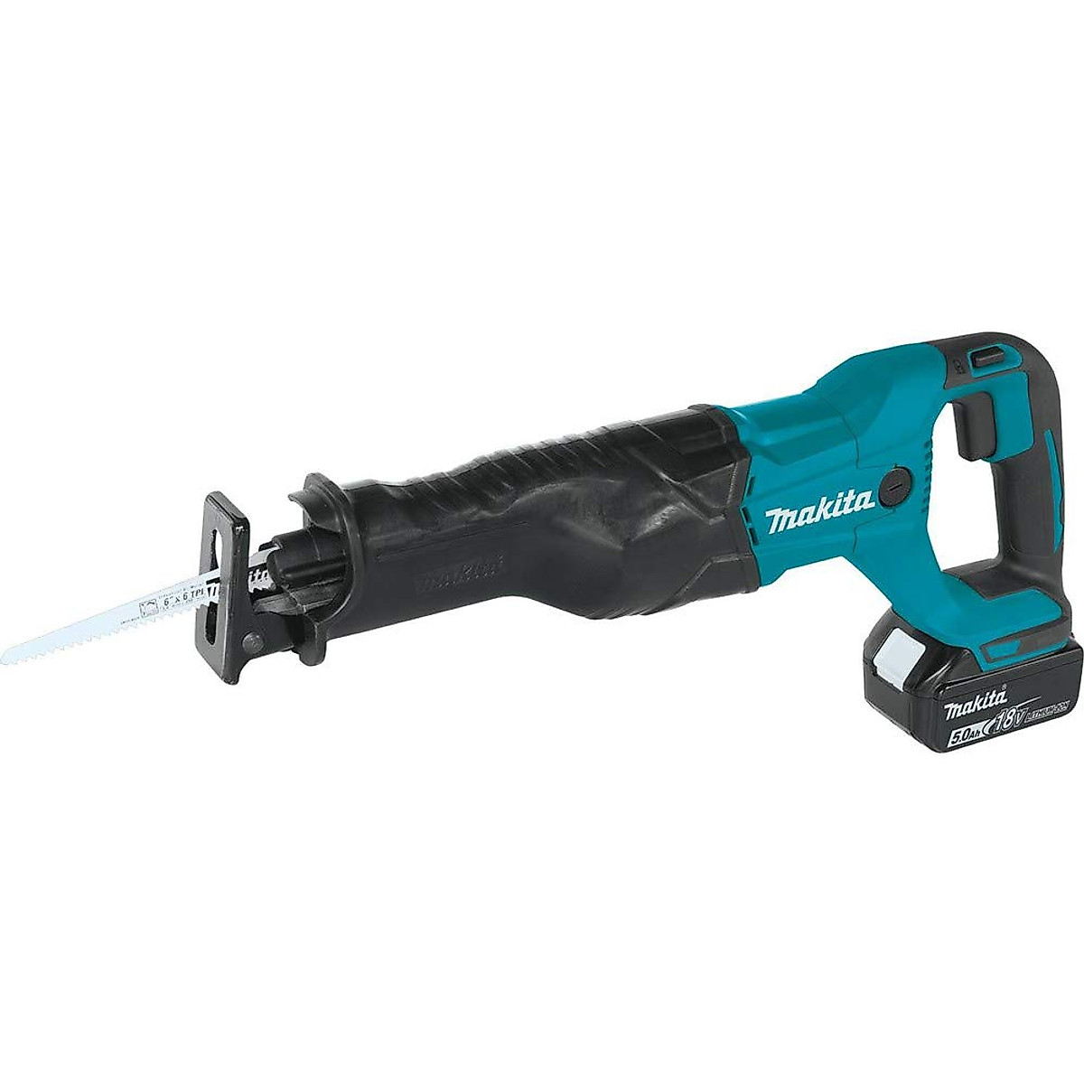 Makita XRJ04T 18V LXT Lithium-Ion Cordless Recipro Saw Kit (5.0Ah)