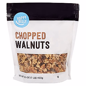 Amazon Brand - Happy Belly Chopped Walnut, 16 oz
