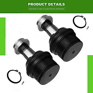 SCITOO 8pcs Front Suspension Kit Inner Outer Tie Rod End Lower Upper Ball Joint Fit 1987-1991 for Chevy Blazer K5 Blazer K10 K20 Suburban V10 V20 for GMC Jimmy K1500 K2500