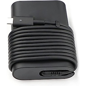 65W 20V 3.25A USB Type C AC Adapter Compatible for Dell LA65NM170 HA65NM170 02YK0F 0M1WCF for Latitude 13 7370 Latitude 12 7275 Latitude 3400 3500 5290, XPS 12 9250