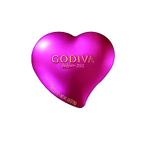 Godiva Chocolatier Masterpieces Milk Chocolate and Dark Chocolate Heart Tin