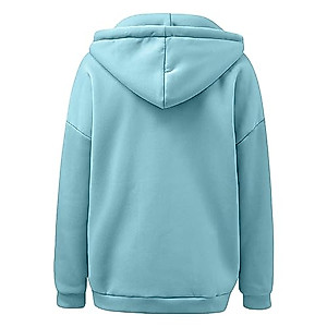 Women's Fashion v Neck Cut Out Sweater Sherpa Bomber Jacket Women Black Crop top Hoodie Blue Hood with Fur Black Winter Coat with Fur Womens Workout Tops for Women Hiking Jacket Women Knitted Women