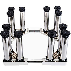 Trolley Washer and Dryer Stands, Multi-Functional Movable Adjustable Base Stand, Pedestal for Washing Machine Stainless-Steel with 12 Foot,20cm