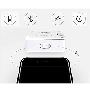 XXXDXDP Label Printer - Portable Mini 4.0 Label Printer Pocket Print Paper Convenient Thermal Printer