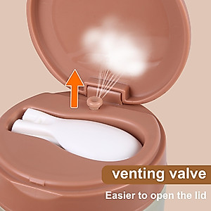 Insulated Food Container for Kids Adult - 15.2 Oz, Stainless Steel Vacuum Insulated Kids Food Jar with Folding Spoon, Leak Proof, Vacuum Insulated Thermo, Portable Food Bowl, Pink