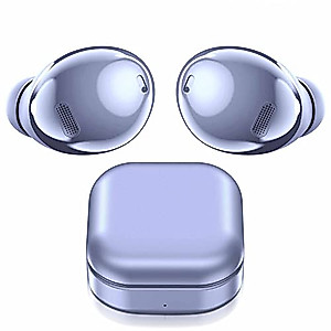 UrbanX Street Buds Pro Bluetooth Earbuds for Kindle Paperwhite True Wireless, Noise Isolation, Charging Case, Quality Sound, Water Resistant (US Version) - Amethyst Purple