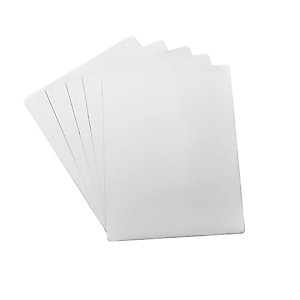 Dry Erase White Magnetic Sheet - 9" X 12" - 5 Sheets