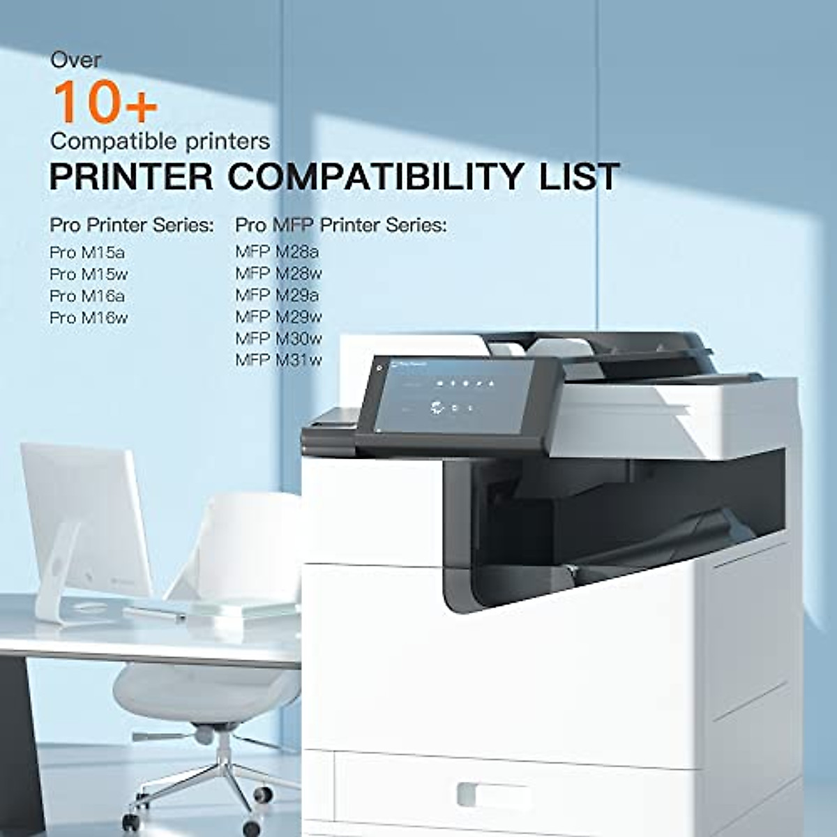 E-Z Ink (TM Compatible Toner Cartridges Replacement for HP 48A CF248A to use with Pro M29w M15w MFP M28w M28a M29a M30w M31w M15a M16a M16w Printer (Black, 2 Pack)