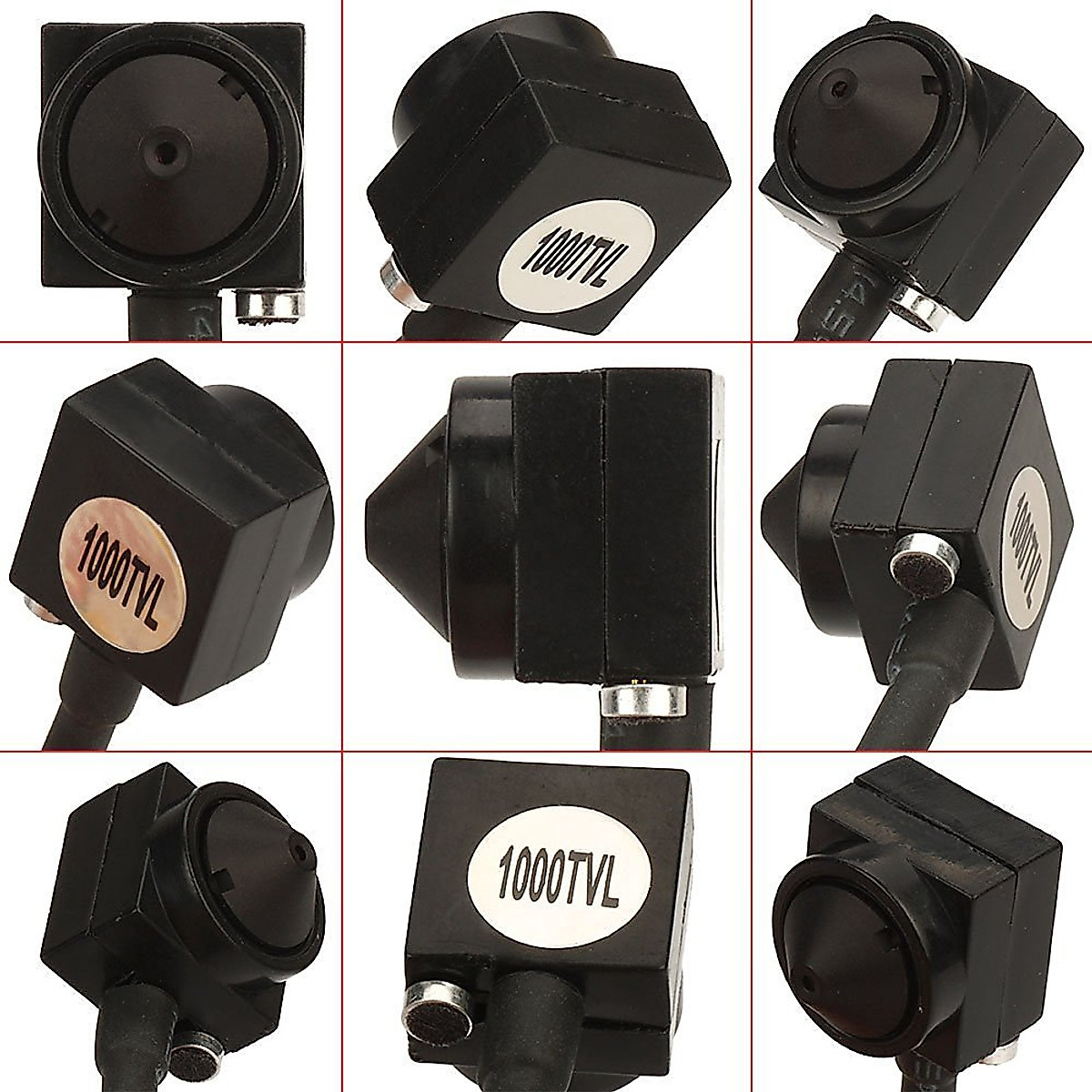 Vanxse® CCTV Hd Mini Spy Pinhole Security Camera 1000tvl Hidden Mini CCTV Surveillance Camera Indoor/Outdoor (VS-TN007)