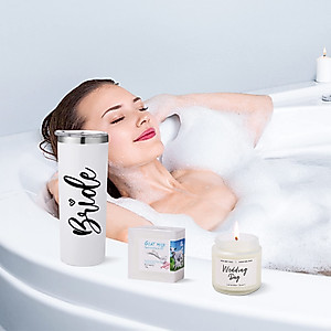 DHQH Bride To Be Gifts Box,Bridal Shower Engagement Gifts for Her,20 oz Stainless Steel Tumblers Cup Bachelorette Gifts Wedding Gifts for Bride,Bachelor Party Gifts.